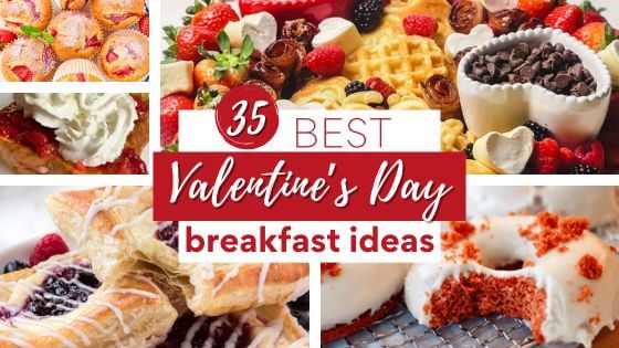 35 Best Valentine's Day Breakfast Ideas - Budgeting for Bliss